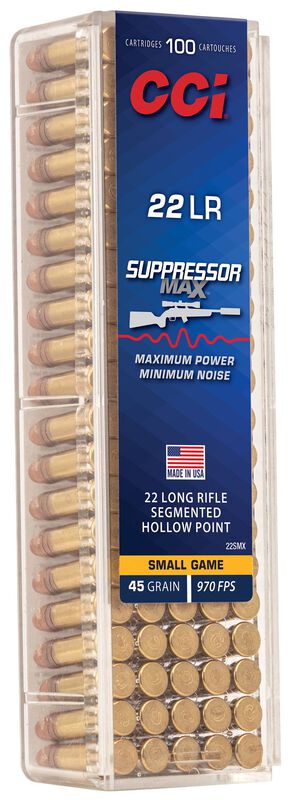Buy Suppressor Max, 22 LR, 45 Grain, Segmented Hollow Point, 970 fps ...