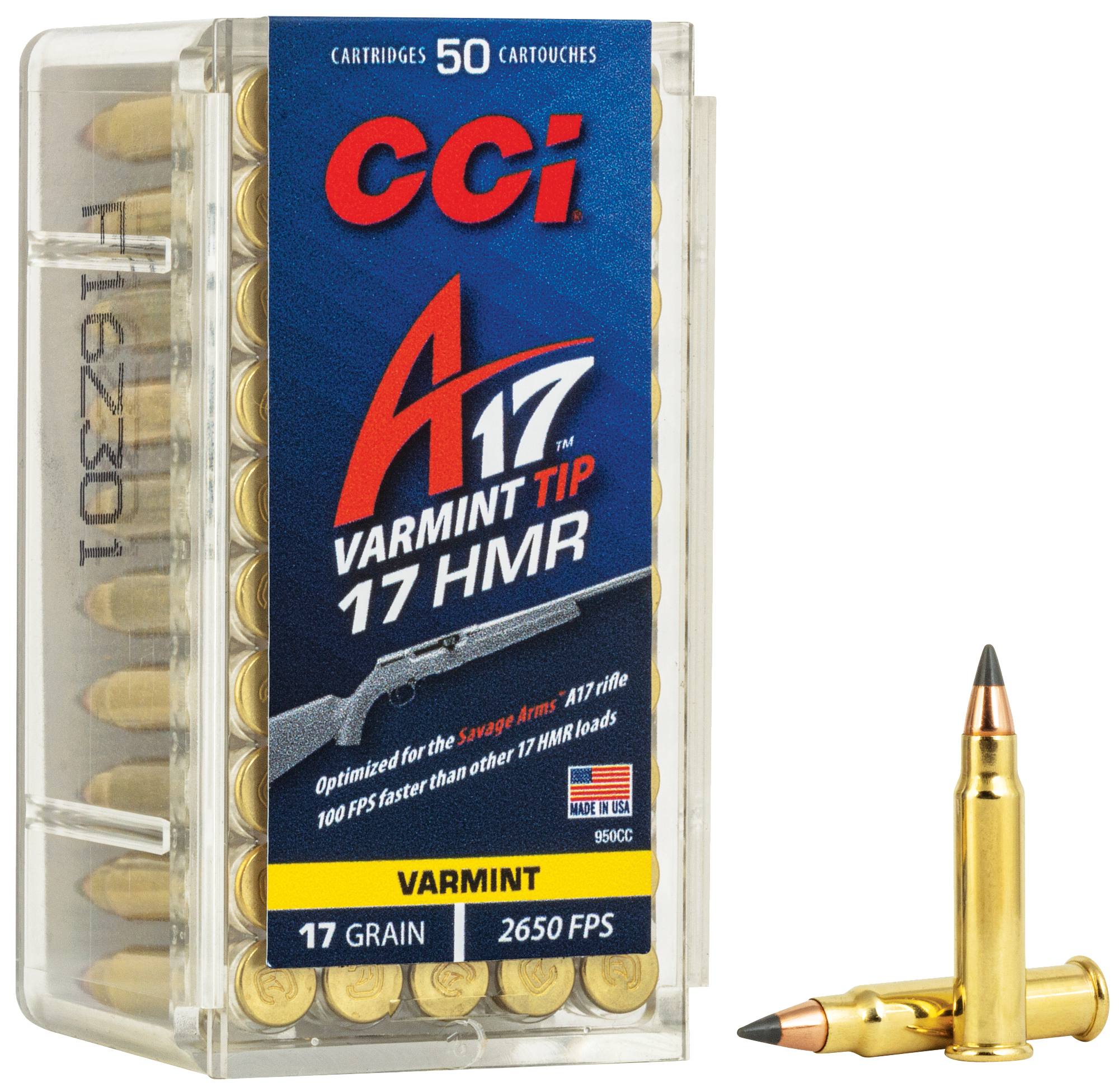 Buy A17 17 HMR Ammo | 17 Grain, 2650 FPS | CCI Ammunition