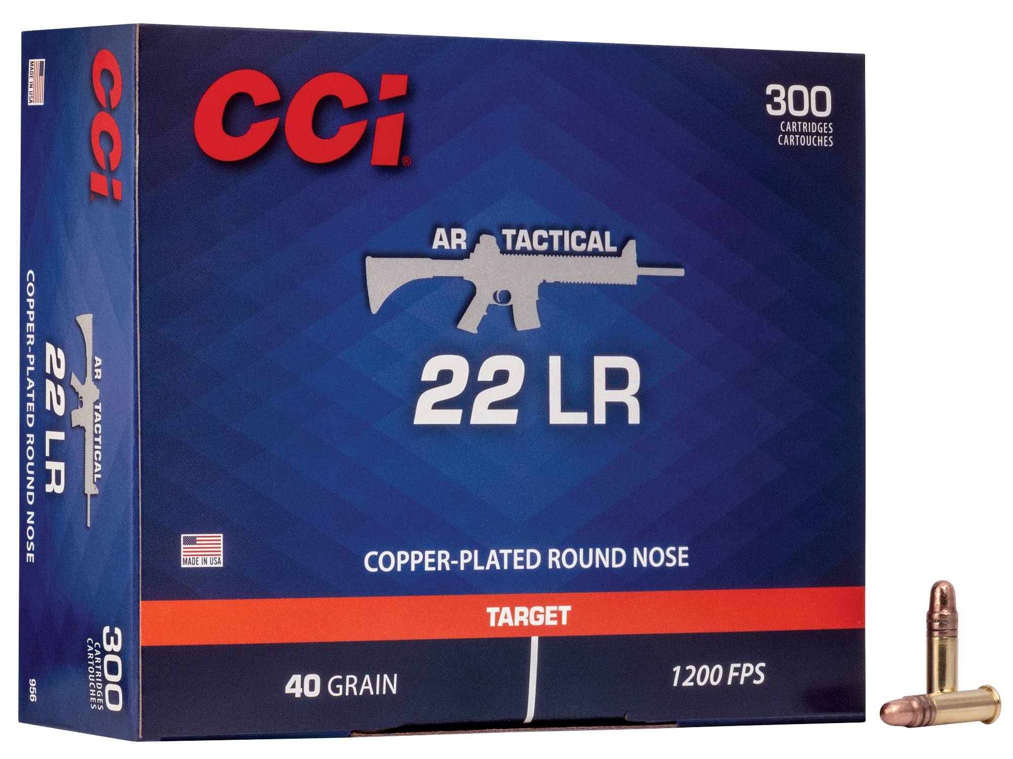 Buy AR Tactical 22 LR Ammo | 40 Grain, 1200 FPS | CCI Ammunition
