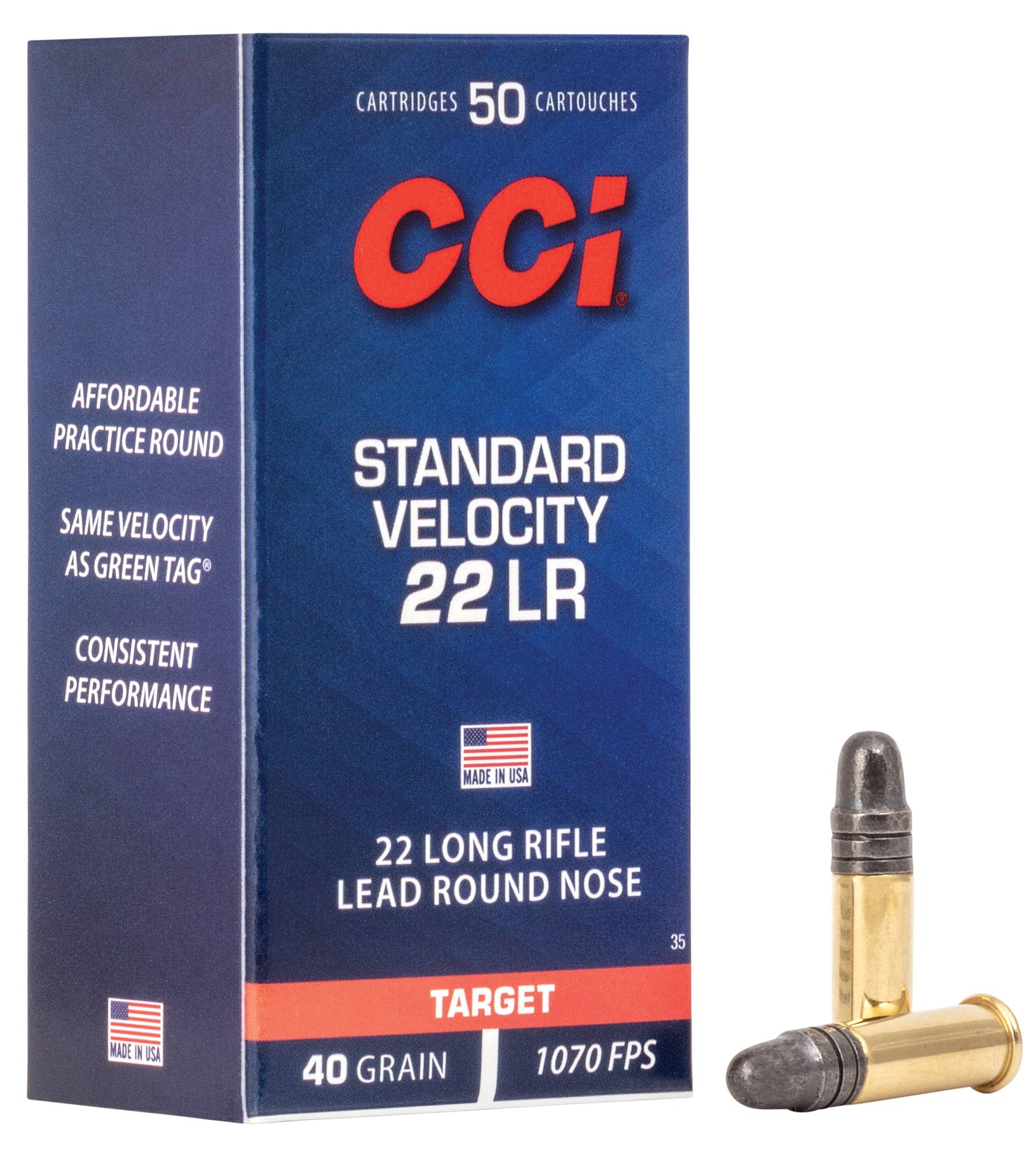 Buy Standard Velocity 22 LR Ammo 40 | 35